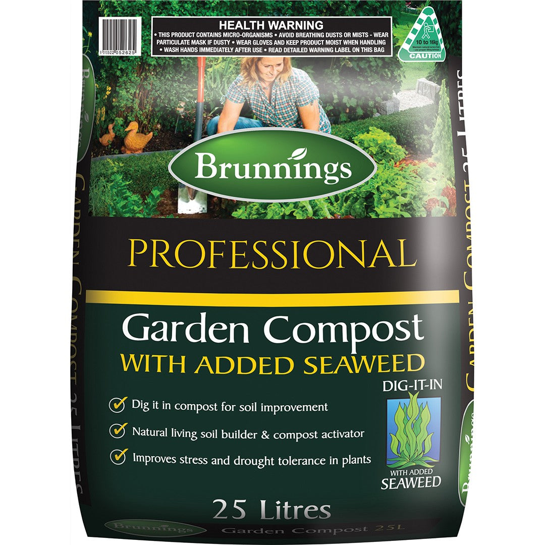COMPOST WITH SEAWEED 25L – Honeysuckle Garden